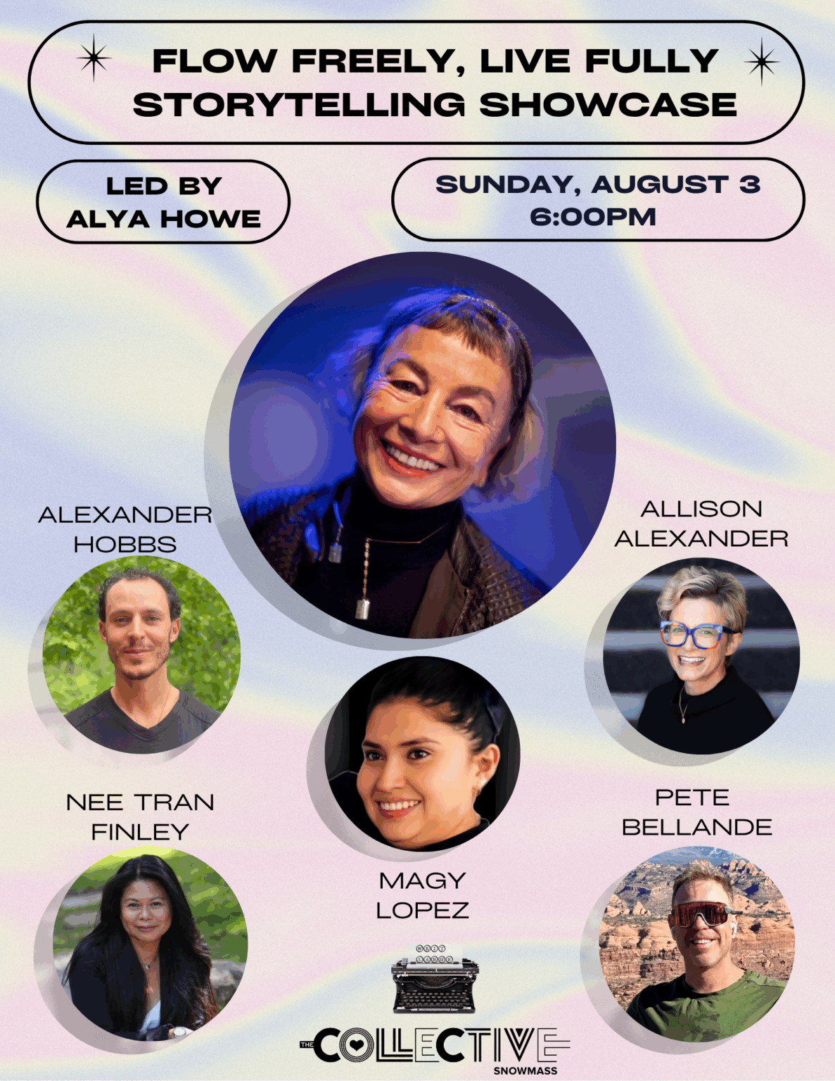 An Evening of Storytelling: Flow Freely, Live Fully - The Collective SBV